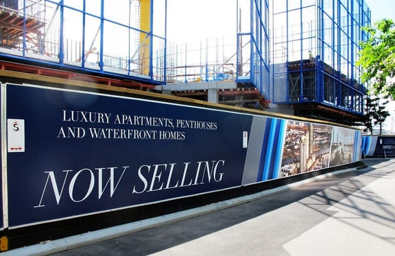 Custom Hoarding Banners | Construction Site Signage | Selby’s